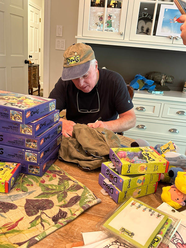 Nickelodeon's DOUG, Patti 'Doug Can't Dance PILOT' SIGNED Animation Cel ...