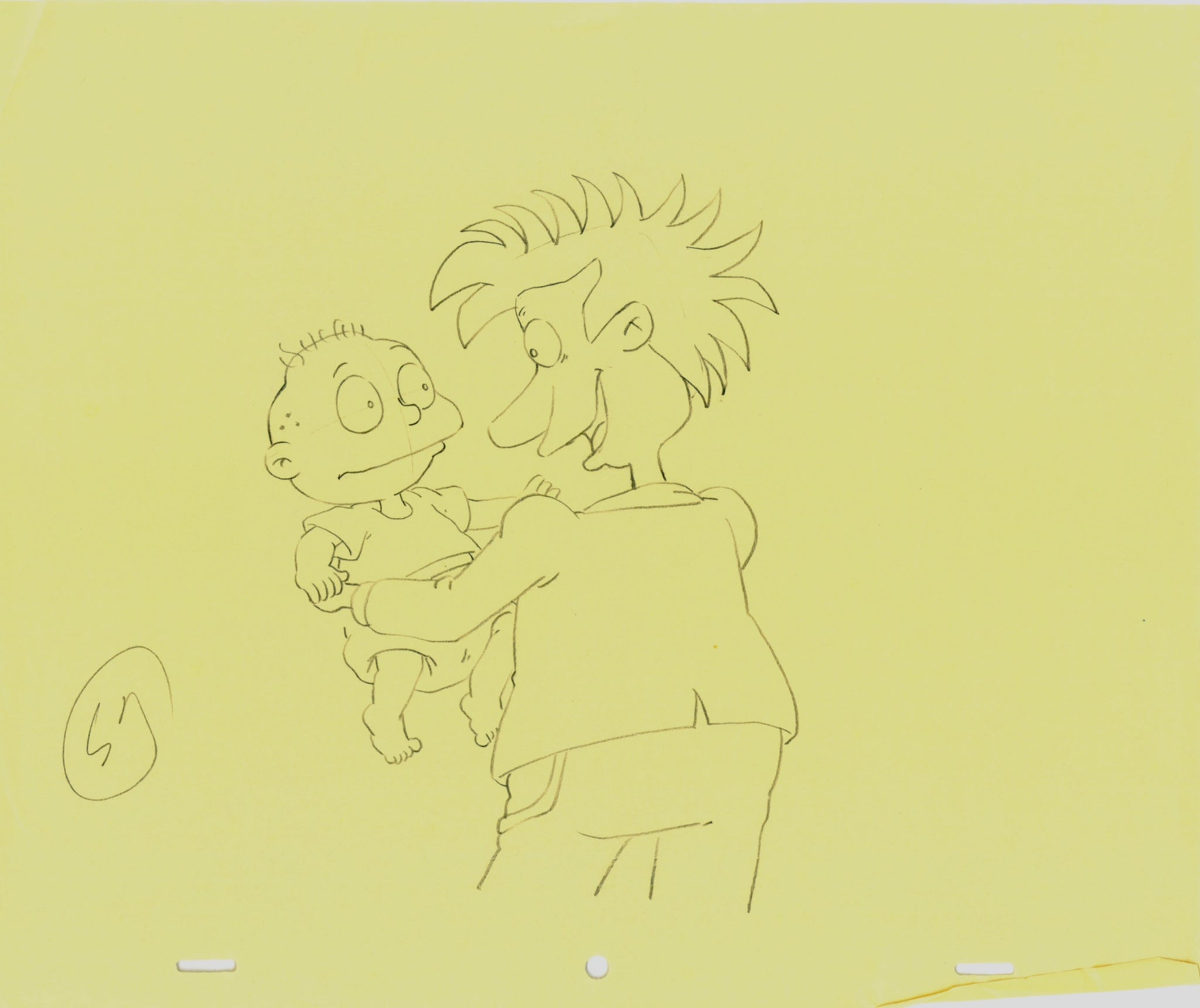 how to draw rugrats characters step by step