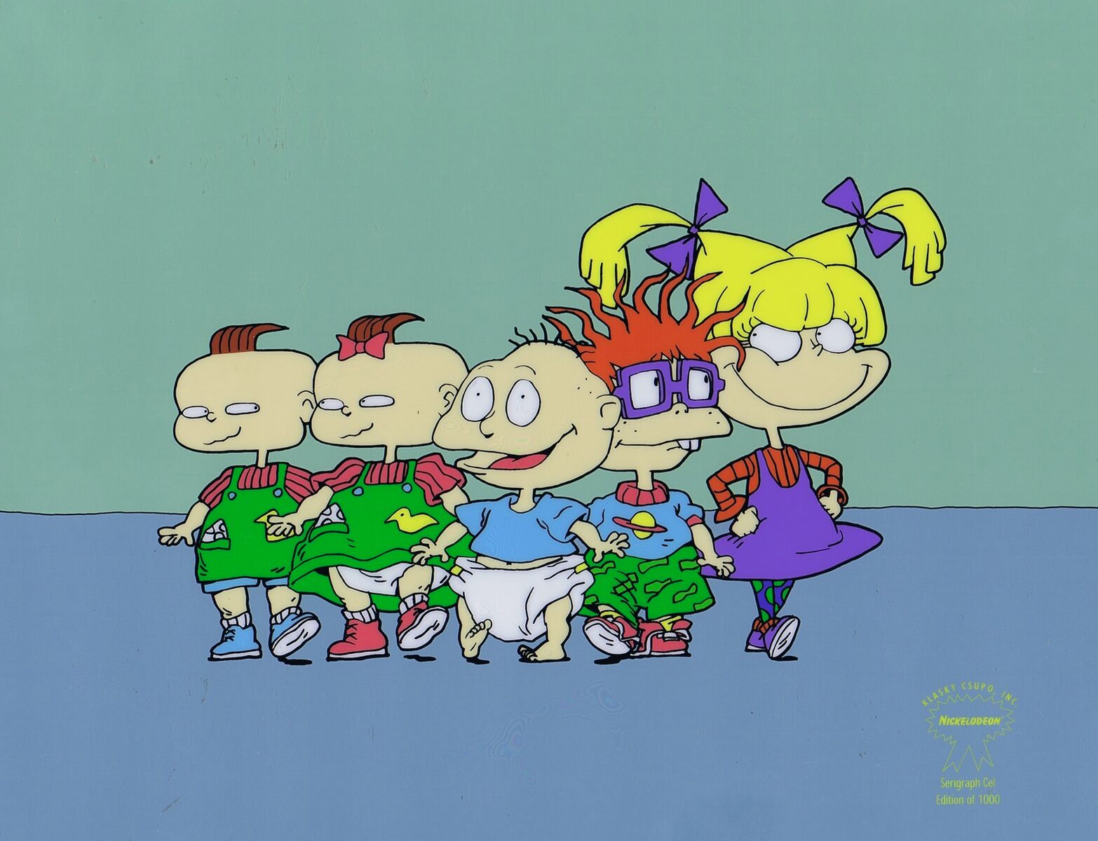 Rugrats Limited Edition Sericel Animation Art Nickelodeon 1990's | The ...